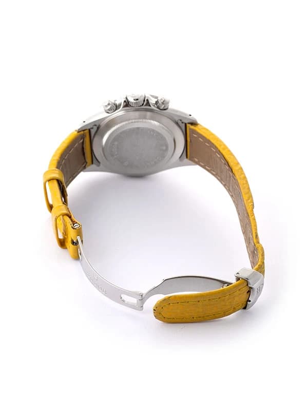 TUDOR PRINCE DATE CHRONO YELLOW DIAL 40MM ACCIAIO REF 79280P